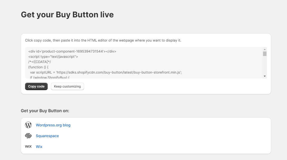 Showit E-commerce: How to connect a Shopify Store to a Showit Website ...
