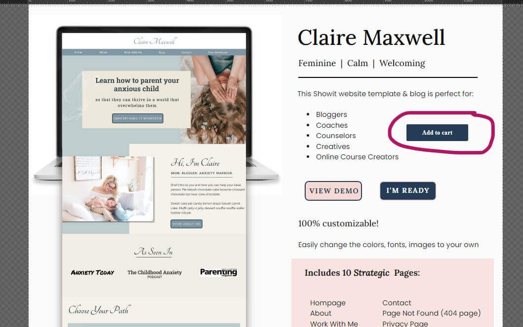 Showit E-commerce: How to connect a Shopify Store to a Showit Website ...