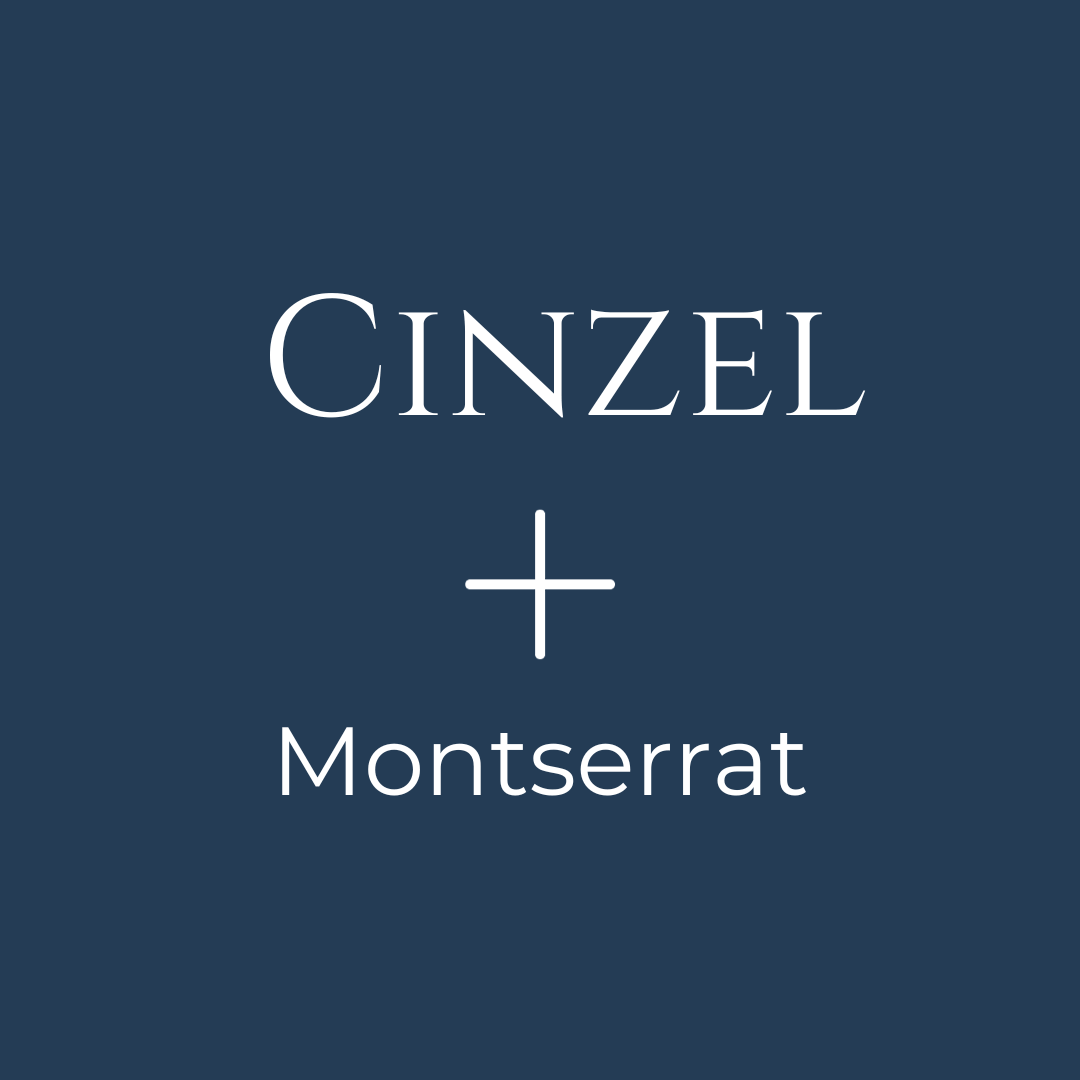 10 Great Google Font Pairings for Websites - The Creative Impact